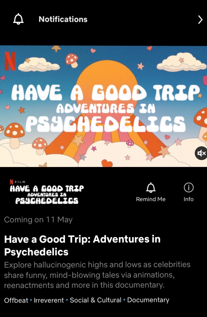 Have A Good Trip: Adventures in Psychedelics — May 11th on Netflix ...